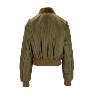 Arma Azra Reversible Leder Bomberjacke - - Jackets - Damen - Gr&uuml;n - XS