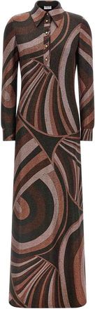 Emilio Pucci Robe Au Genou - Iride