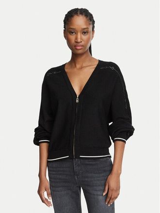 Liu Jo Strickjacke TF6192 MS63L Schwarz Regular Fit