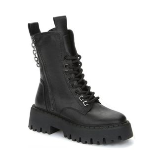 Keddo Keddo, Femme, Chaussures, Noir, Taille: 39 EU Filles Noires Chaudes Bottes Ferm&eacute;es