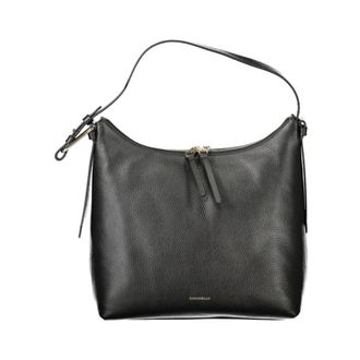 Coccinelle Femme, Sacs, Noir, Taille: ONE Size Sac à main en cuir noir pour femme