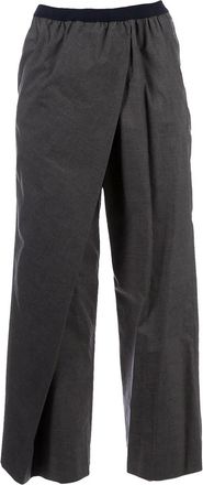 Kolor twisted wide leg trouser - Gris
