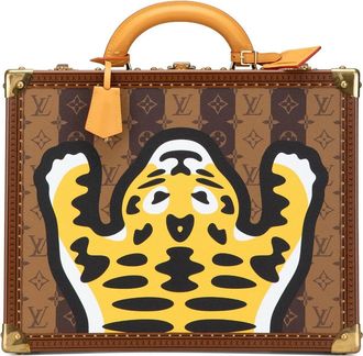 Louis Vuitton Weekender - Monogram Nigo Cotteville 40 - Gr. unisize - in Braun - für Damen