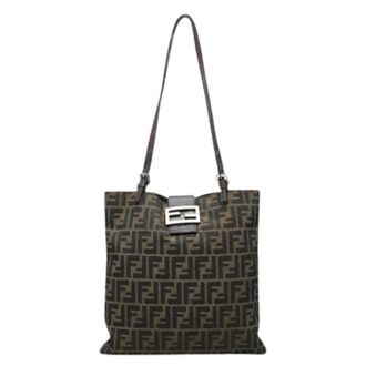 Fendi Pre-owned Vintage Shoulder Tote - Femme - Pre-owned - Brun - Taille: ONE Size