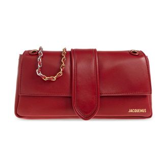Jacquemus Femme, Sacs, Rouge, Taille: ONE Size Le Bambino Cha&icirc;ne Sac bandouli&egrave;re