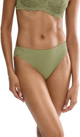Triumph Amourette Tai Slip, Olive dor&eacute;, 42 Femmes