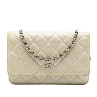Chanel Pre-owned Wallet on Chain - - Pre-owned - Damen - Gelb - ONE SIZE