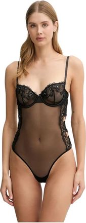 Guess Damen, Oberteile, Schwarzk, SGr&ouml;&szlig;e