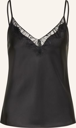 someday Someday Satintop Zabelle Mit Spitze schwarz