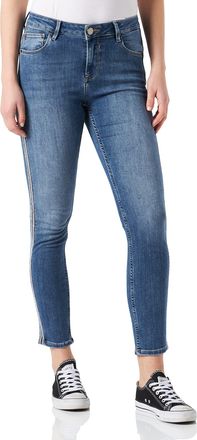 Garcia Garcia Damen GS000116 Skinny Jeans, per Pack Blau (Medium Used 5120_28), 36 (Herstellergr&ouml;&szlig;e: 28)