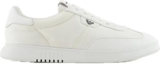 Emporio Armani Low-Top Sneaker - Basic Nylon Sneaker White - Gr. 40 (EU) - in Weiß - für Damen