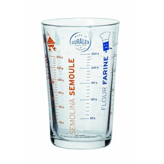 Duralex 5004 AM12 Tischzugsäge Precisio Messbecher Glas transparent 9 cm