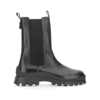 Dsquared2 Italienische Lederstiefel - - Shoes - Damen - Schwarzk - 39 EU