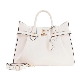 Guess Yesba Girlfriend Satchel - - Bags - Damen - Beige - ONE SIZE