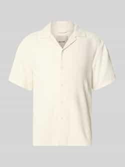 Only & Sons Regular Fit Freizeithemd aus Viskose-Leinen-Mix Modell LATHAM