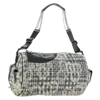 Chanel Pre-owned Vintage Schultertasche - - Pre-owned - Damen - Wei&szlig; - ONE SIZE