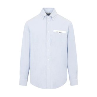 Palm Angels Freizeithemden - - Shirts - Herren - Blau - S