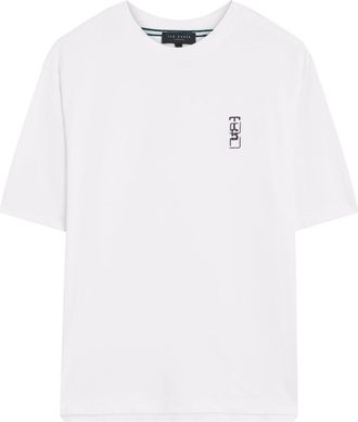 Ted Baker Wei&szlig;es T-shirt Der Marke Ted Baker Kuyrt