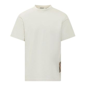 Burberry Seth T-Shirt - - Tops - Herren - Wei&szlig; - L