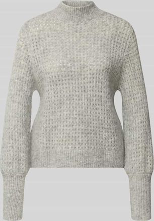 Lanius Slim Fit Strickpullover aus Alpaka-Mix mit Woll-Anteil