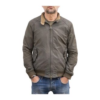 Barbour Homme, Vestes, Vert, Taille: XL Veste Harrington Rectifier