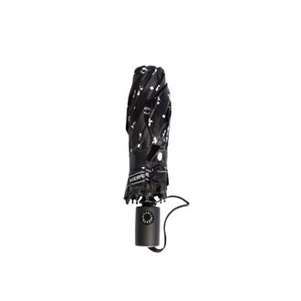 Karl Lagerfeld Ikonik AOP MD Regenschirm - - Accessories - Damen - Schwarzk - ONE SIZE