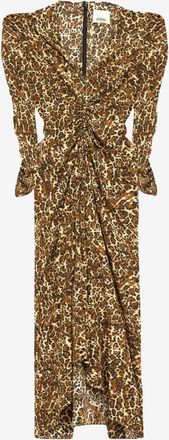 Isabel Marant Robe Albini - Femme - L&eacute;opard - Taille 34 - Isabel Marant