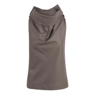 Issey Miyake Haut Allow - Femme - Tops - Gris - Taille: 42 FR