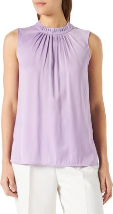 Comma Damen 60.2.61.10.100.2127138 Bluse, 4704 lila, 36