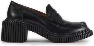 Camper Mocassins crant&eacute;s en cuir