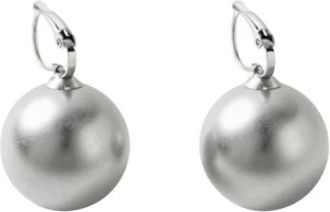 Dansk Copenhagen Femme, Accessoires, Gris, Taille: ONE Size Signe WaterproofSilver Stainless Steel Statement French Clip - Sanded Finish