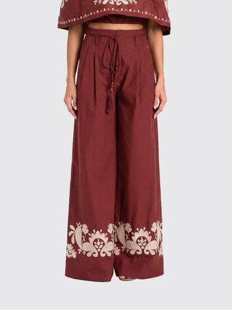 Twinset Pantalon palazzo en coton stretch