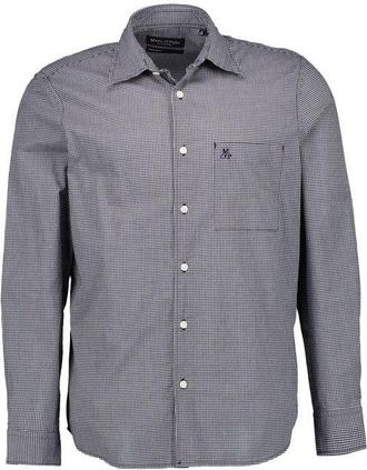 Marc O'Polo Herren Hemd blau Baumwolle