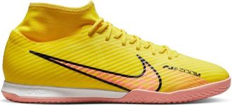 Nike Nike Herren Zoom Mercurial Superfly 9 Academy Ic Football Shoes, Yellow Strike Sunset Glow Coconut Milk, 45 EU