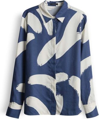 OPUS Langarmbluse FUMIRA BRUSHED Regular aus reiner Viskose lockere Passform, leichter Stoff