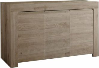 Les Tendances Buffet PANAMA chêne foncé