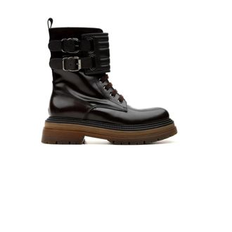 Laura Bellariva Anfibio Schn&uuml;rstiefel - - Shoes - Damen - Schwarzk - 36 EU