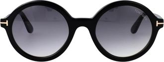 Tom Ford Femme, Accessoires, Noir, Taille: 52 MM Lunettes de soleil chic pour femmes
