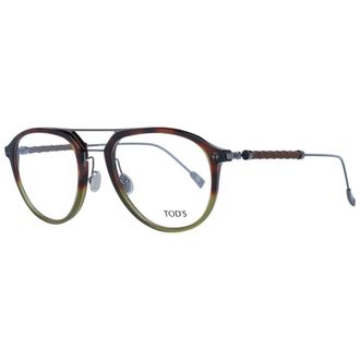 Tod's Homme, Accessoires, Brun, Taille: ONE Size Lunettes Optiques Aviateur Marron