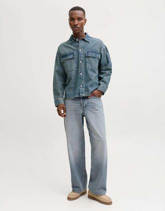 Jack & Jones Jean ample - Bleu