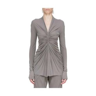 Rick Owens Damen, Oberteile, Grau, XSGr&ouml;&szlig;e