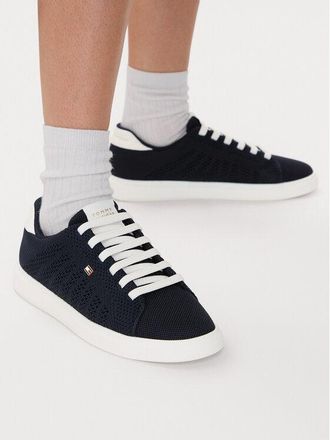 Tommy Hilfiger Sneakers Th Icon Light Knit Sneaker FW0FW09401 Schwarz