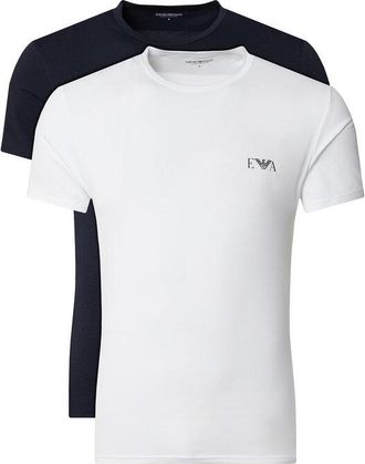 Emporio Armani T-Shirt-Set EM001849 AF14131 MB519 Dunkelblau Slim Fit