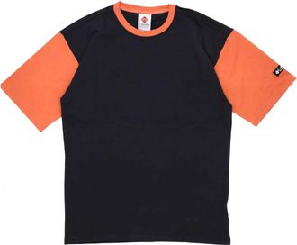 Columbia Valley Tee Herren T-Shirt Schwarz/Orange - - Tops - Herren - Schwarzk - XL