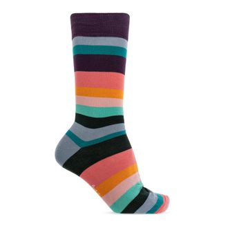 Paul Smith Homme, Sous-v&ecirc;tements, Multicolore, Taille: ONE Size Artist Stripe Socks