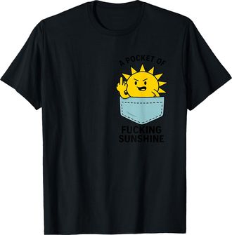 Generic Tasche voller verdammter Sonnenschein Mittelfinger Sonne Mean Lustig T-Shirt
