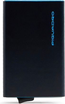 Piquadro Blue Square - Kreditkartenetui 11cc 10 cm RFID Night Blue