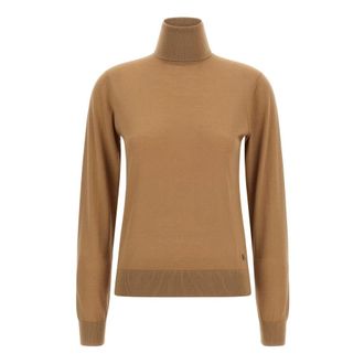Dolce & Gabbana Cashmere Rollkragenpullover - - Knitwear - Damen - Beige - L