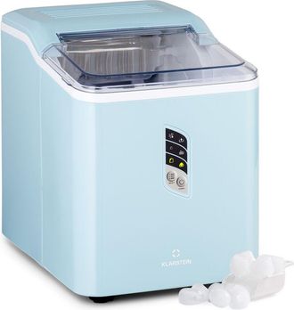 Klarstein Machine &agrave; gla&ccedil;ons - Klarstein albaron - glace 12 kg / 24 h - 1,5 l - &eacute;cran - bleu