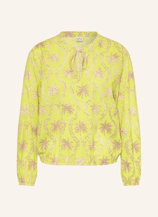 Emily van den Bergh Emily Van Den Bergh Blusenshirt Mit Glitzergarn gelb
